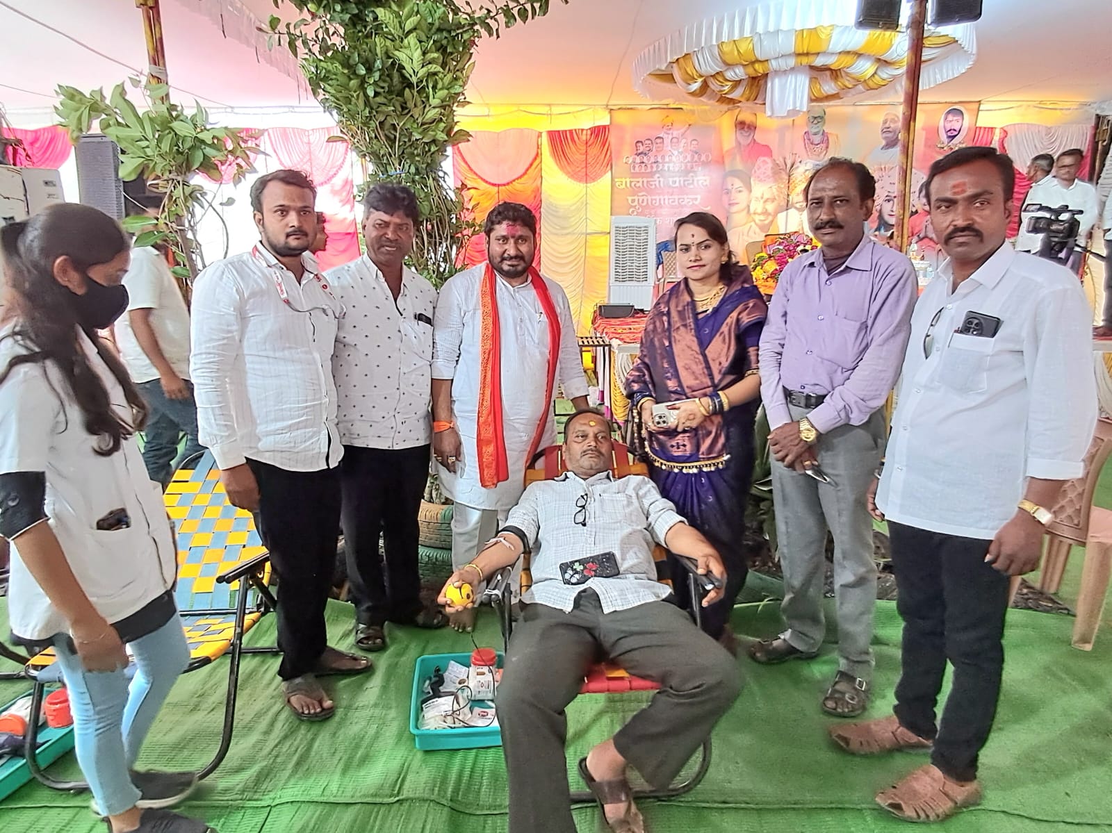 Birthday Celebration Of Social Activist Balaji Patil Punegaonkar ...